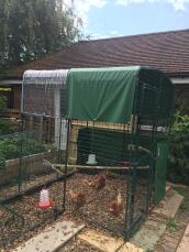 Heavy Duty Cover with Gutter Edge for Walk in Run – 3m | Omlet