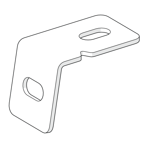 Eglu Cube Mk2 Bracket Side Panel to Roof | Omlet