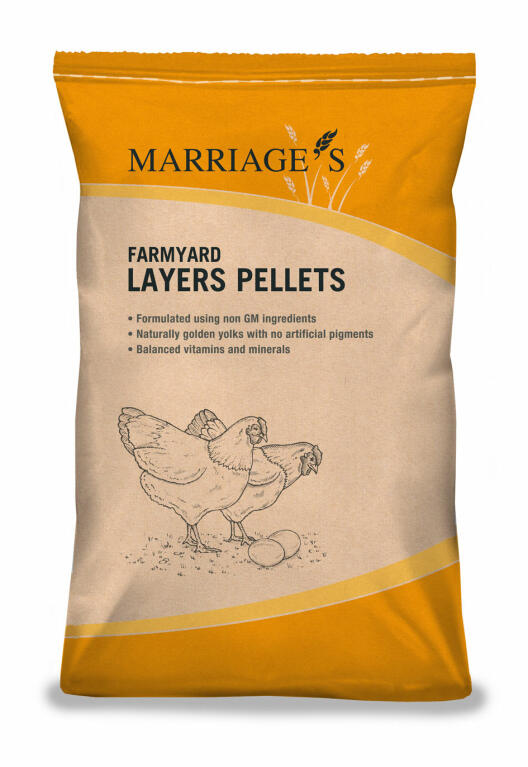 Feed - Farmyard Layers Pellets - Non Organic 20kg | Chicken Feed ...