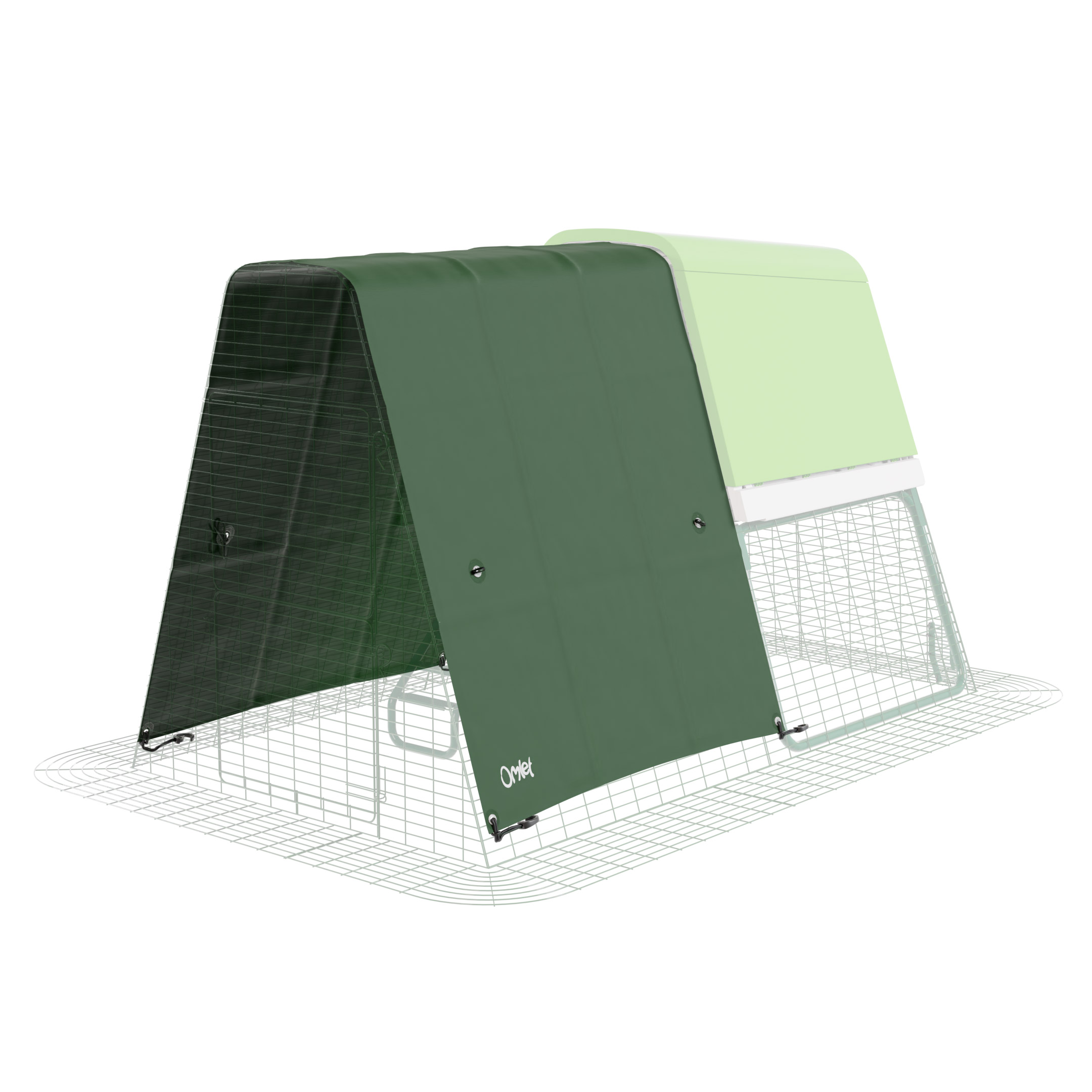 Heavy Duty Run Cover for Eglu Go UP - Full Run | Omlet