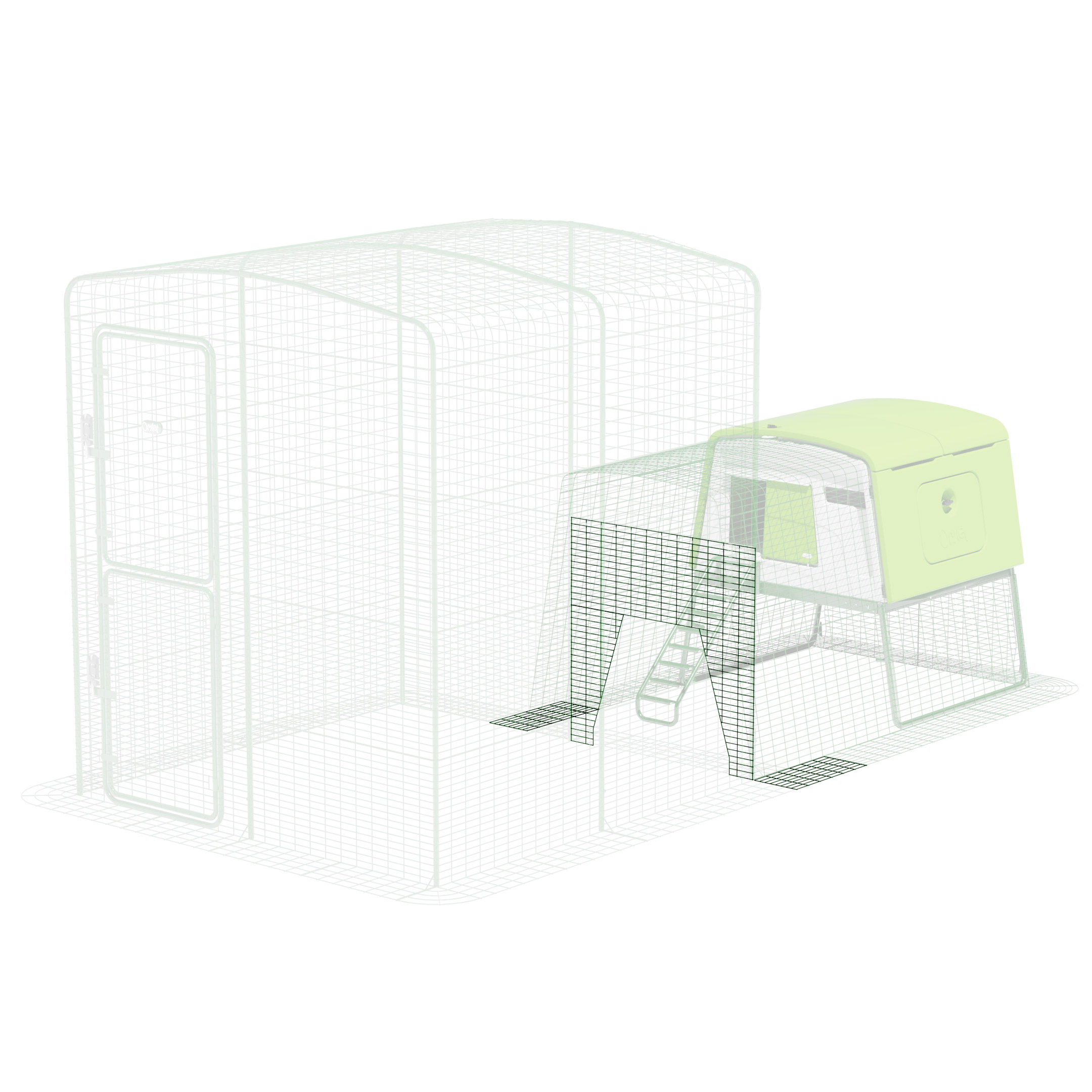 Connection Kit for Walk In Run - Eglu Cube MK2 with Run | Omlet