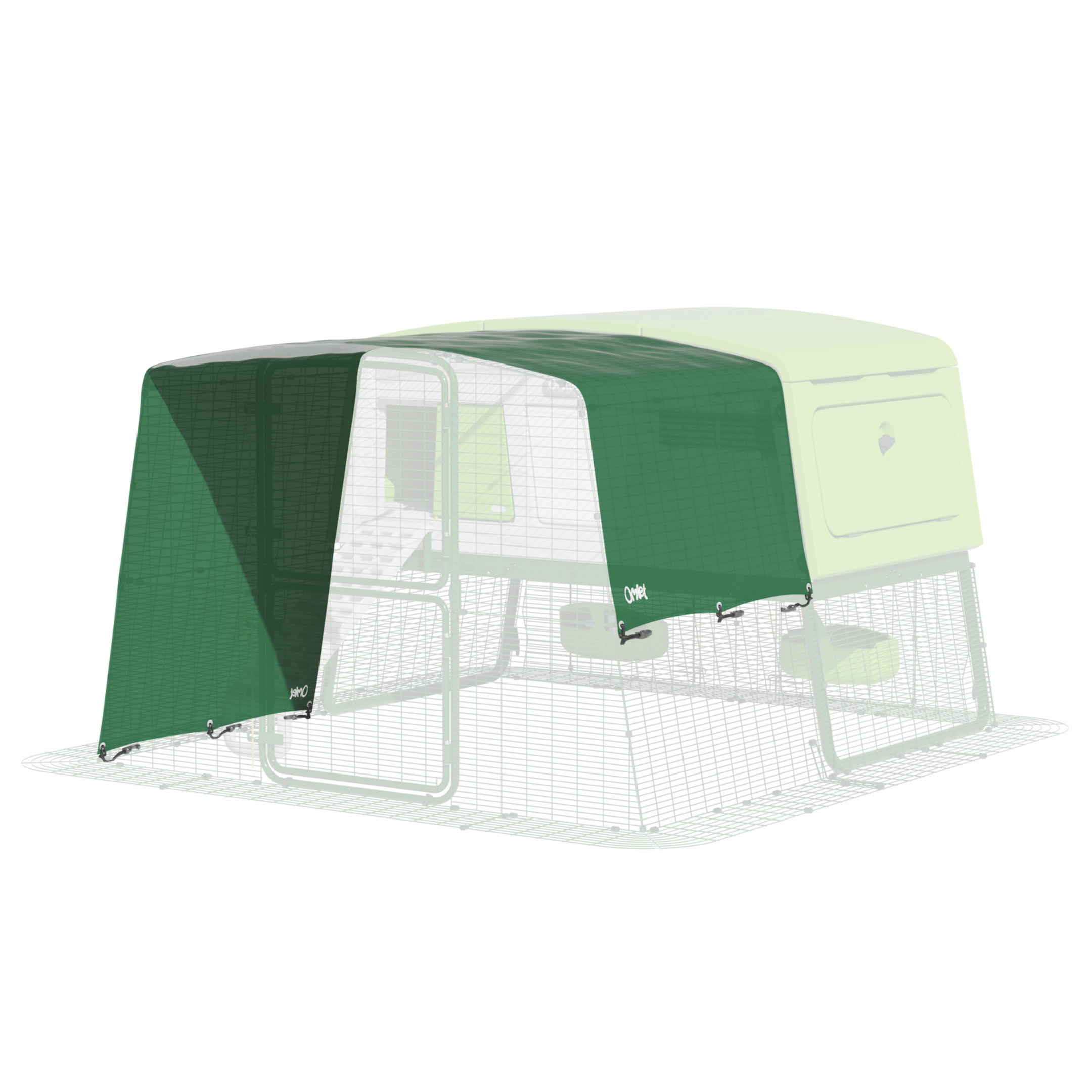 Heavy Duty Cover with Gutter Edge for Eglu Pro – 3m | Omlet