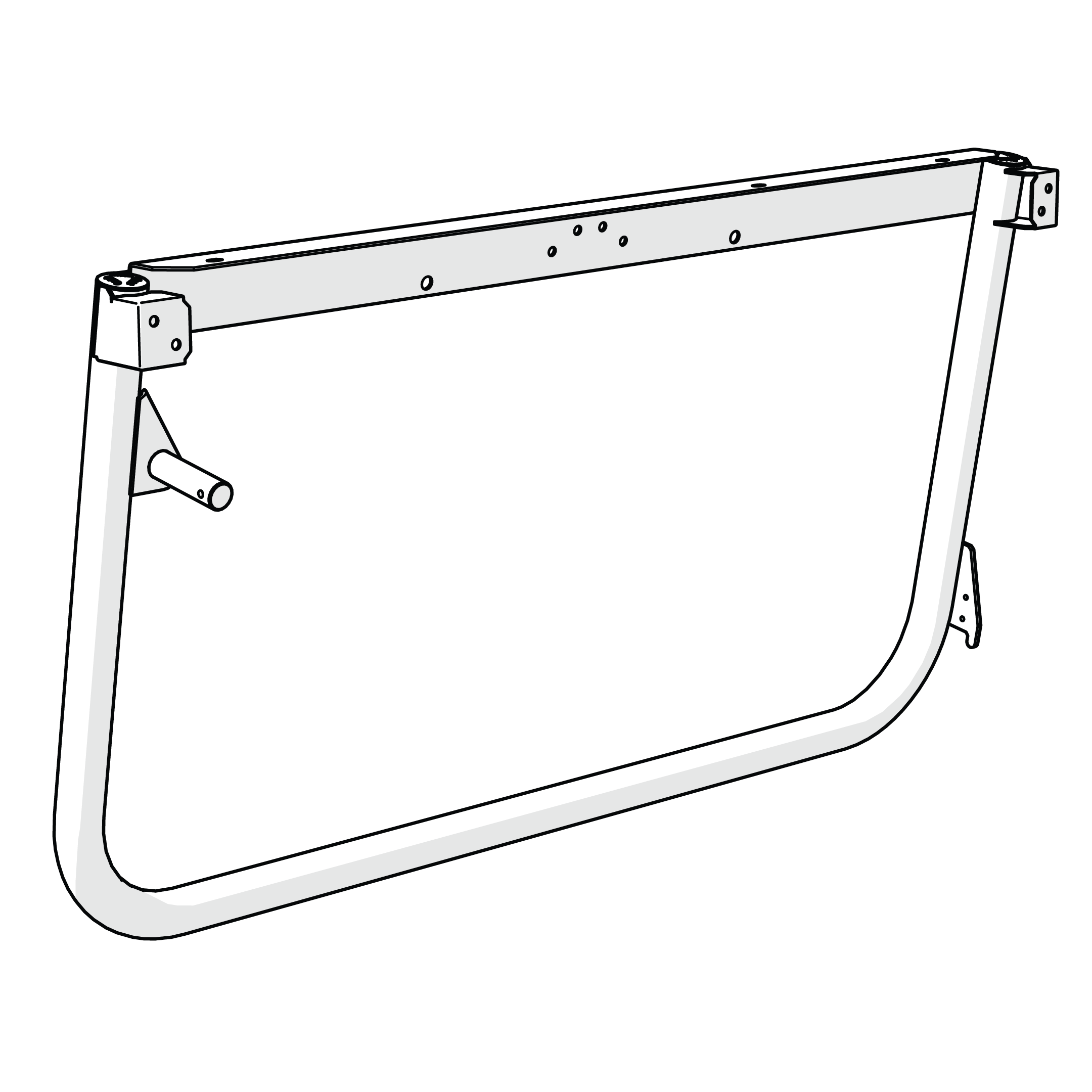 Eglu Pro Frame Side Right Assembly | Omlet