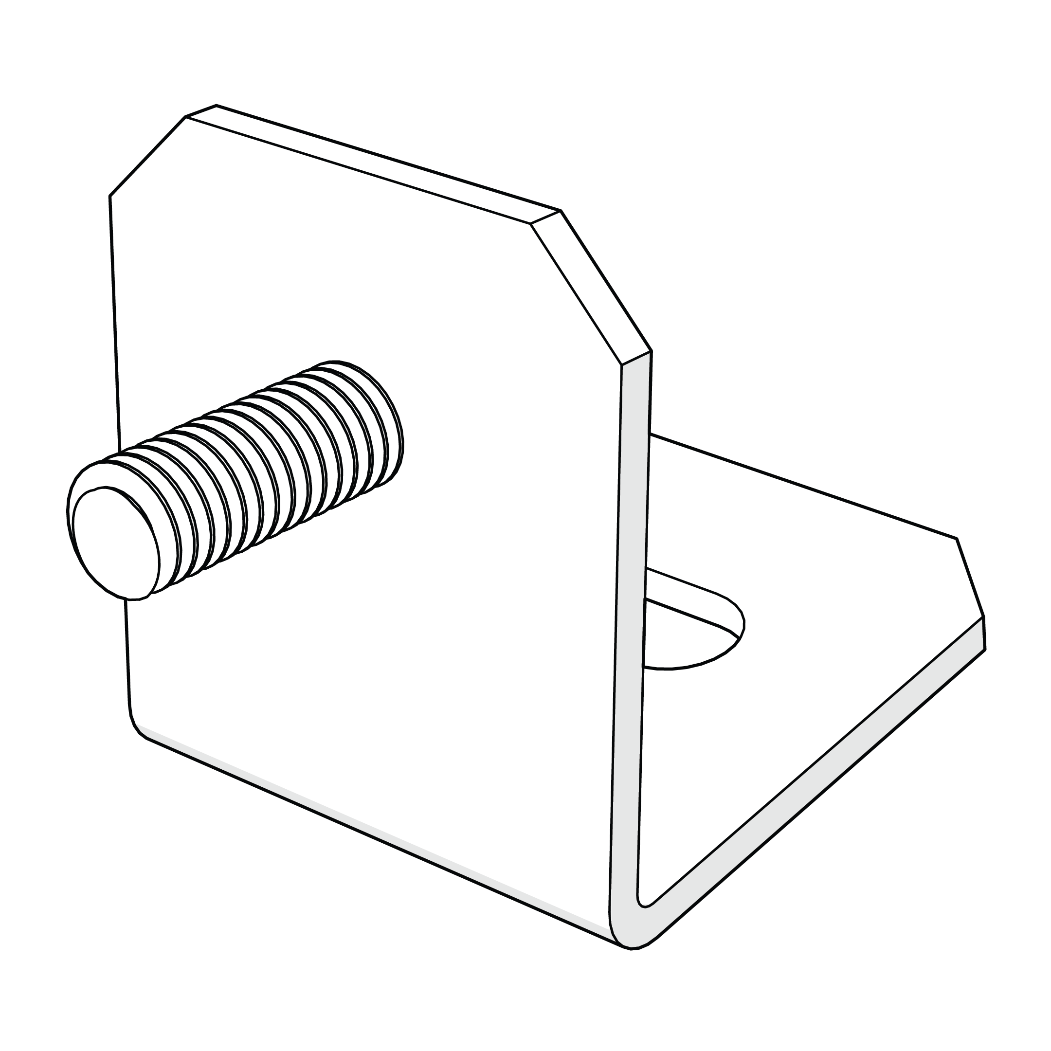 Eglu Cube Mk2 Bracket Side Panel to Frame | Omlet