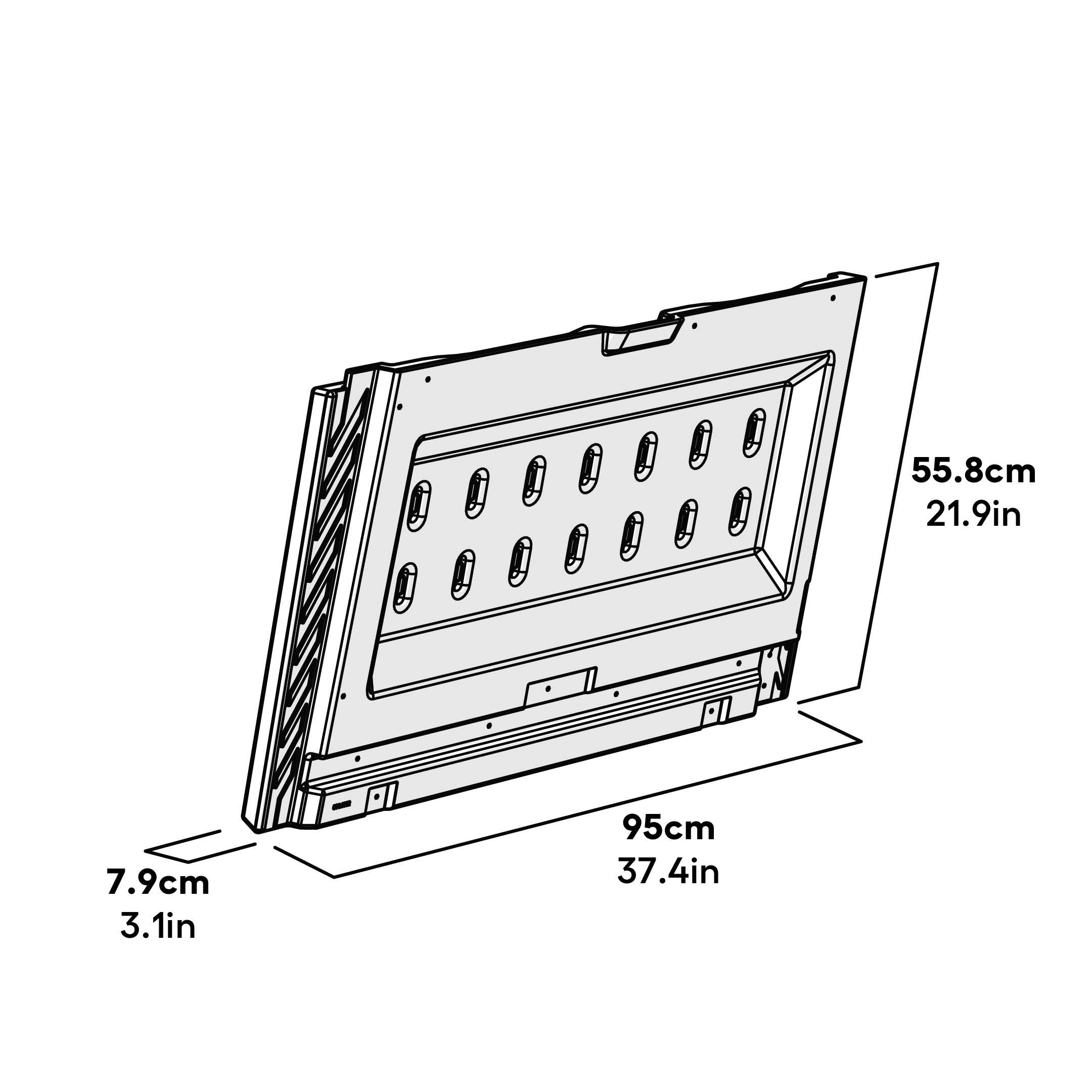 Eglu Cube Mk2 Side Panel Right - Green | Omlet