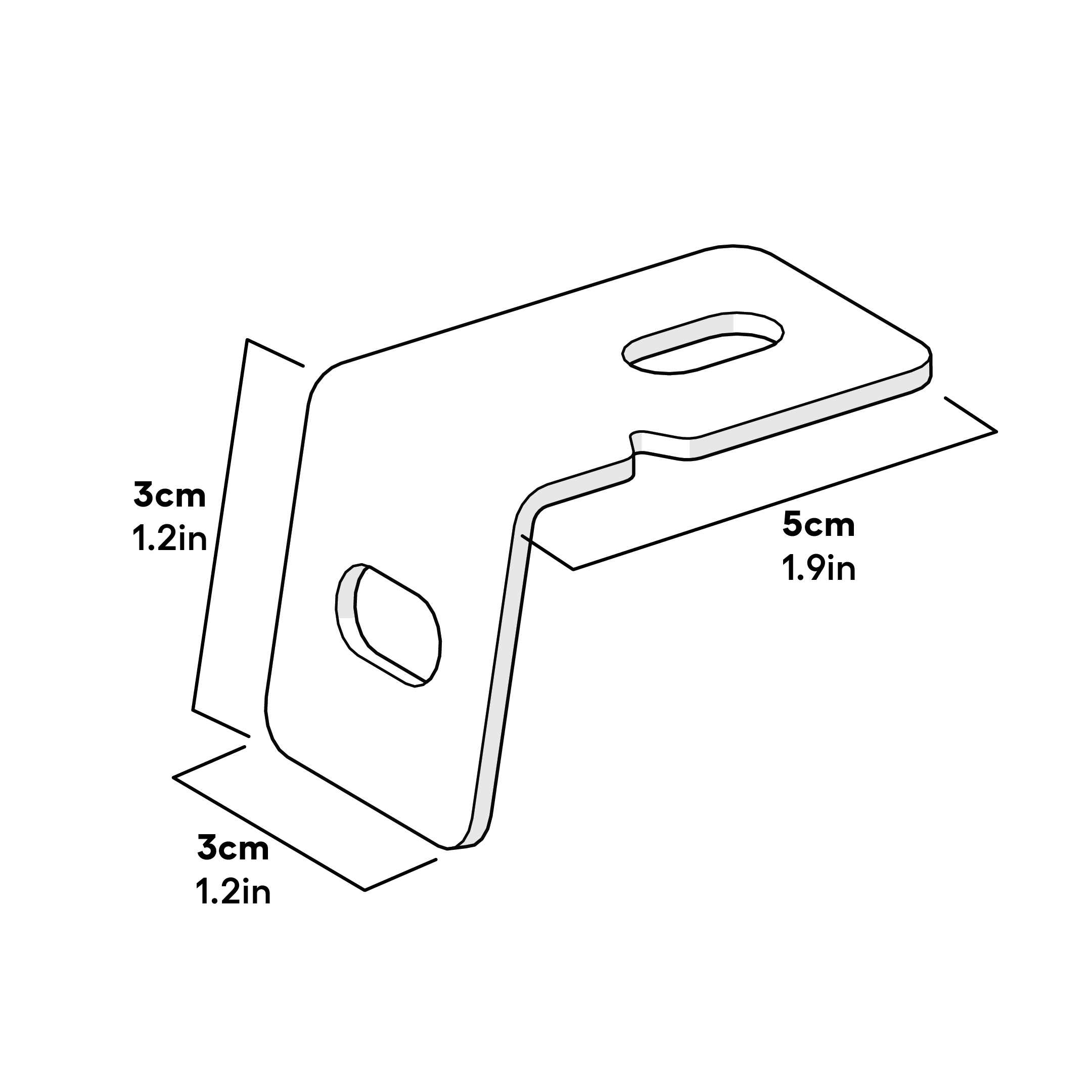 Eglu Cube Mk2 Bracket Side Panel to Roof | Omlet