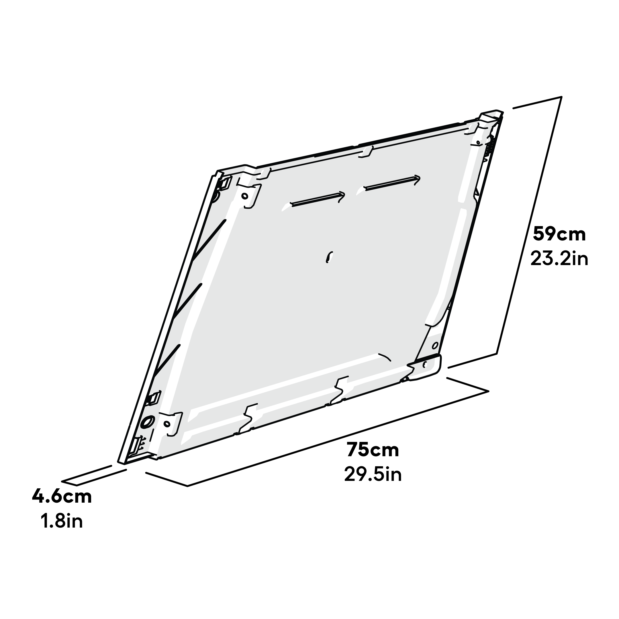 Eglu Go & Eglu Go UP Side Inner Panel Right | Omlet