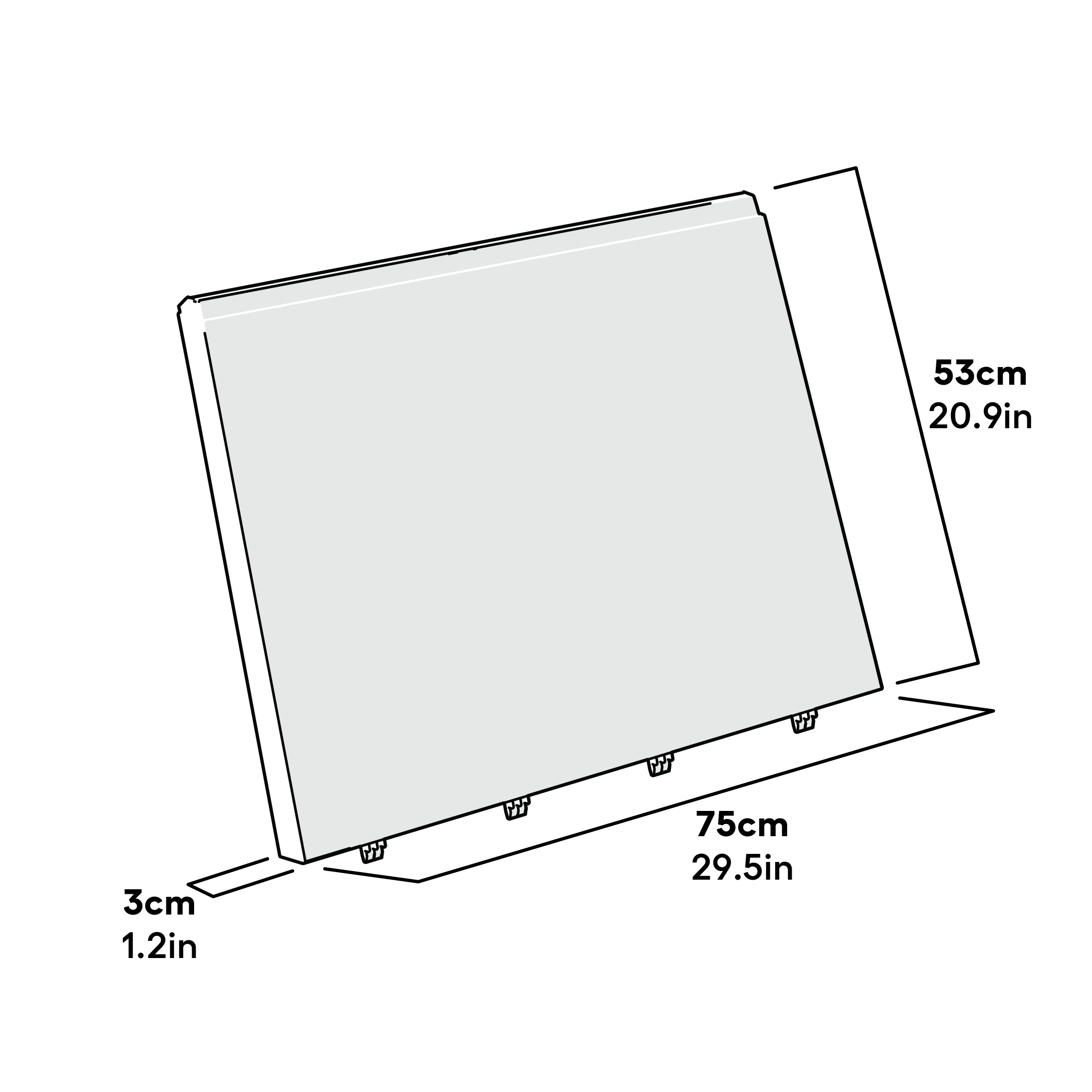 Eglu Go & Eglu Go UP Side Panel Outer Left - Leaf Green | Omlet