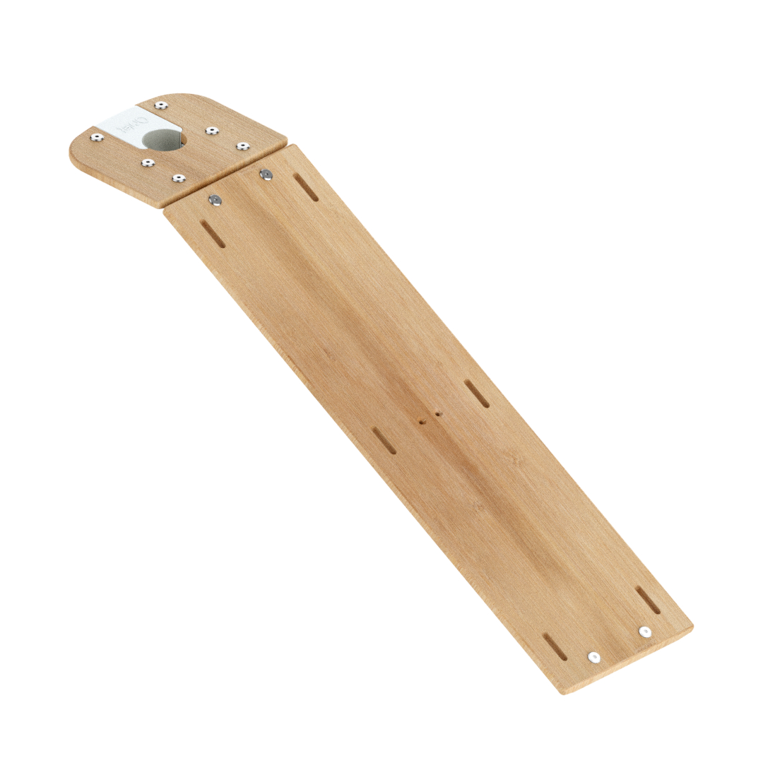Freestyle Cat Tree - Floor to Pole Ramp with Bracket - Bamboo | Omlet