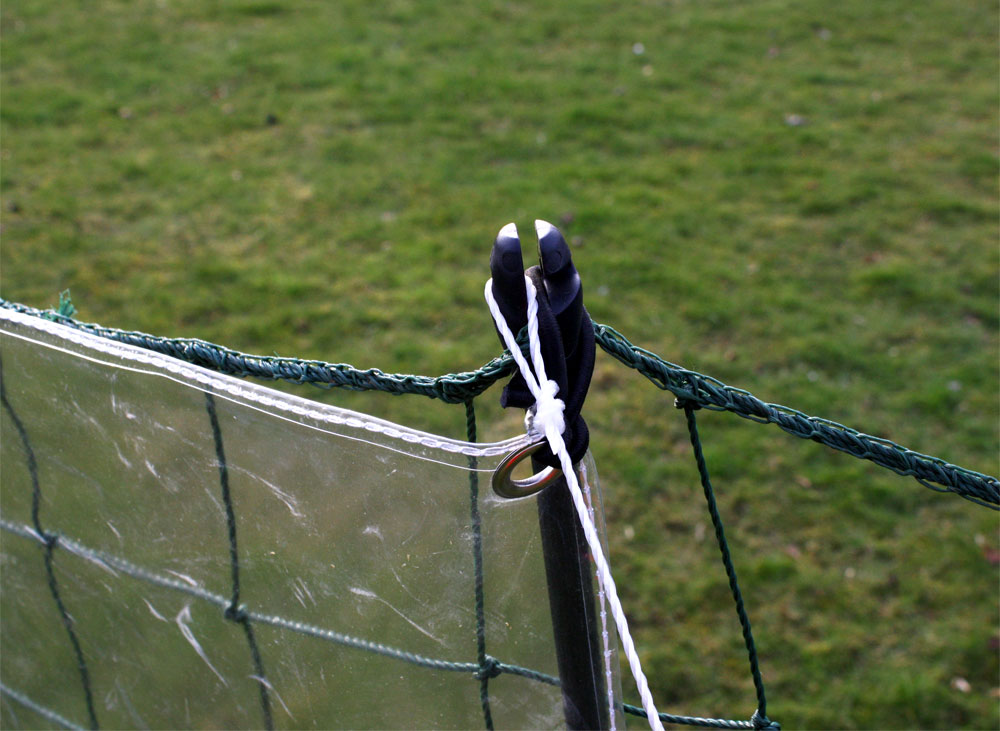 Clear Wind Break Kit for Chicken Fencing | Omlet