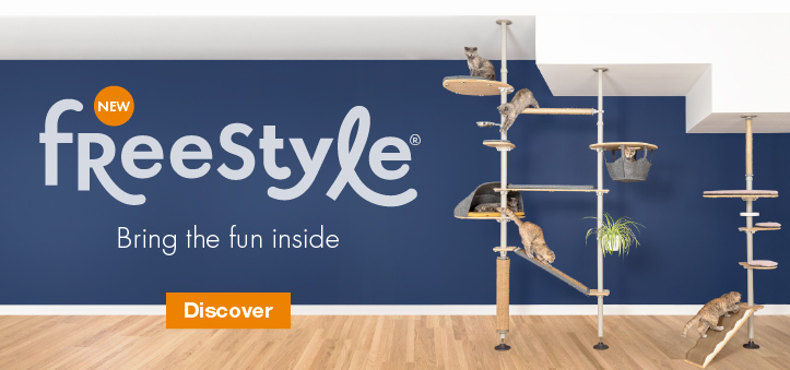 Freestyle Outdoor Cat Tree - Customisable Cat Climbing Frame | Omlet